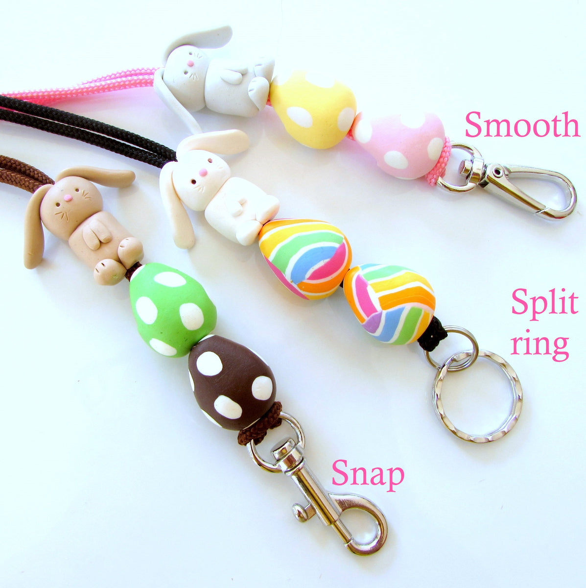Bunny Lanyard - Easter Bunny – Ginger Mint Collection
